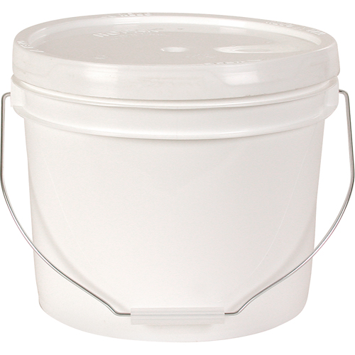 Ropak General-Purpose Pail with Lid, Plastic, 3 gal. CG025 | Infinity ...